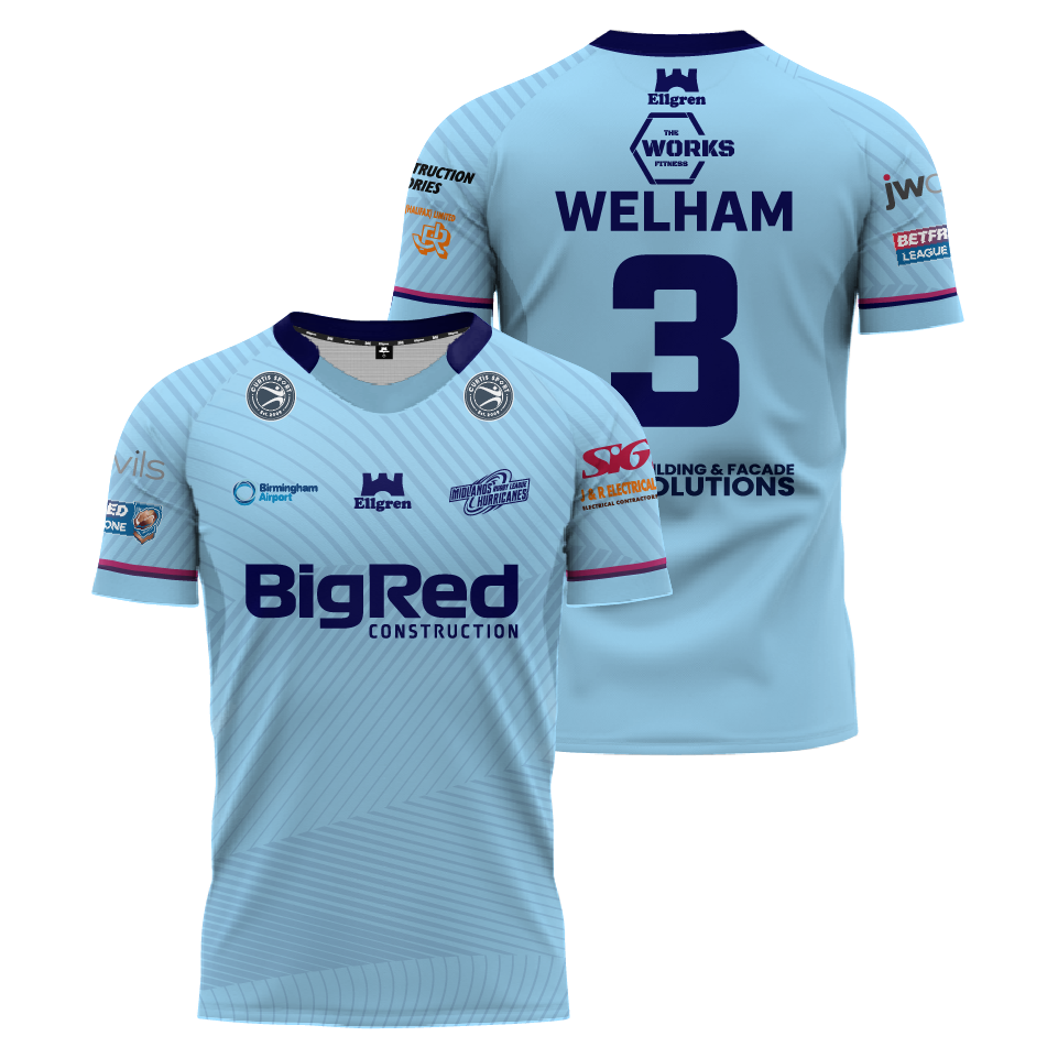 Midlands Hurricanes Replica Away Shirt - Ellgren